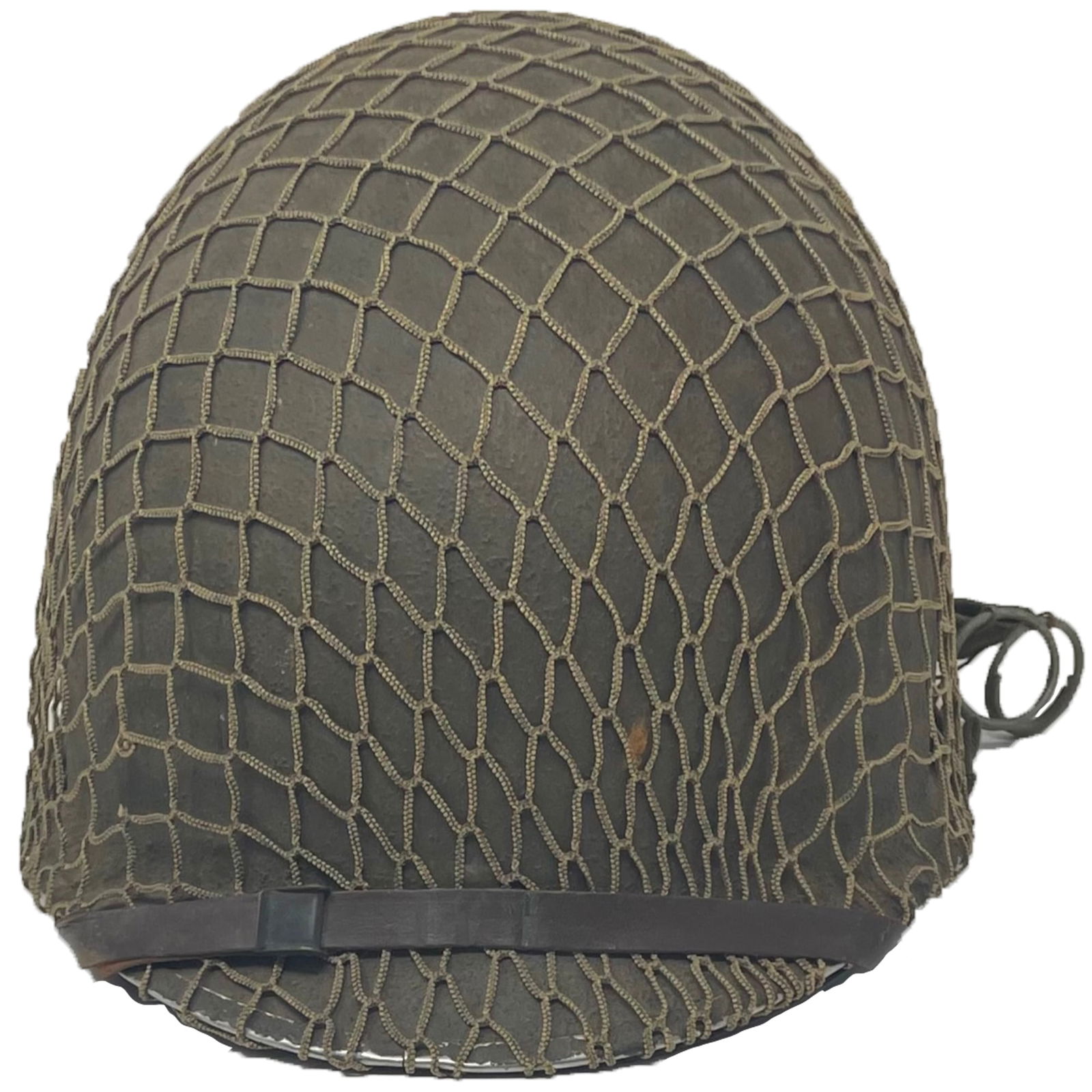 Us Army Wwii M1 Net Helmet With Band / Inner Lining Auction