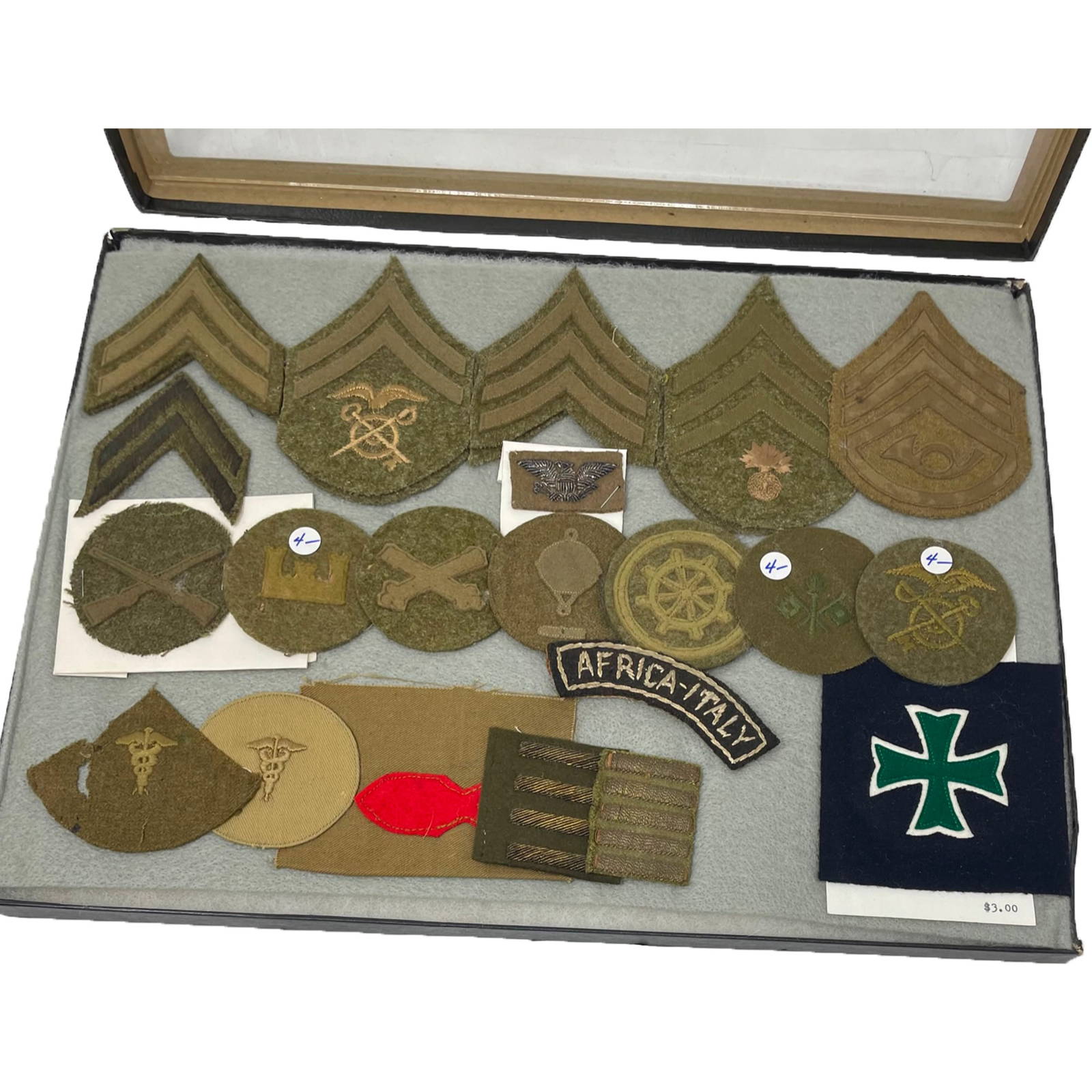 Collection Wwii Italian Military Patches Auction
