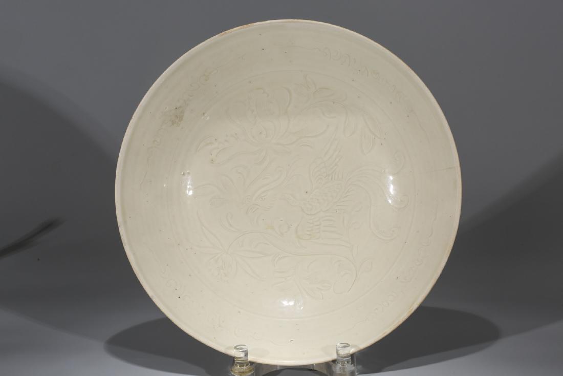 Chinese ding ware porcelain bowl.