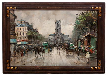 Antonio Devity Oil Painting On Canvas