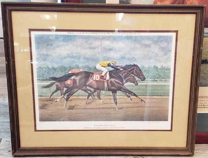 Richard Stone Reeves, 1976, Forego Defeats Honest