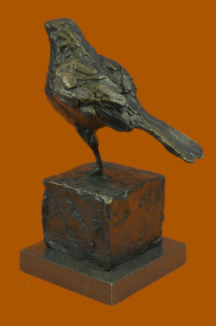 RARE MILO AUSTRIAN SPARROW PIGEON BRONZE SCULPTUTURE