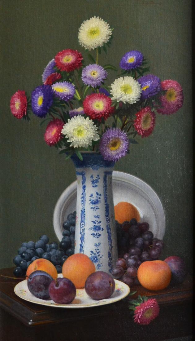 Stephen Gjertson Still Life Oil on Board