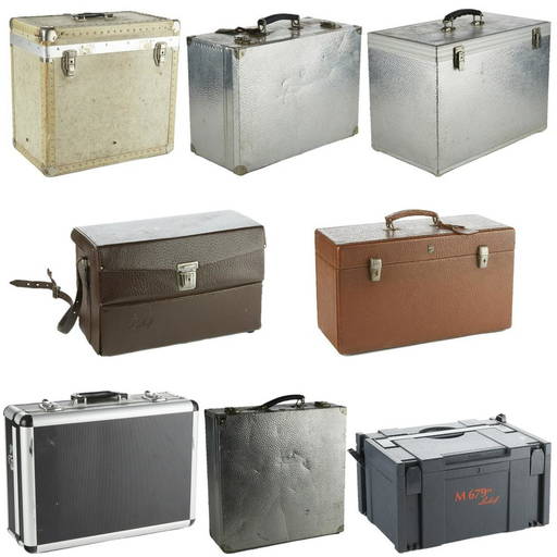 Grp Of 8 Camera Hard Cases Linhof Pelican