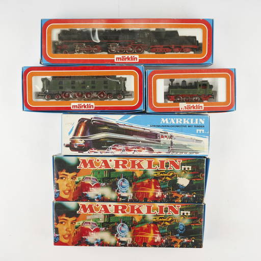 Grp: 6 Marklin Electric Train Engines