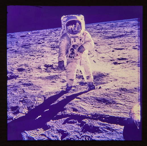 70mm Original NASA Transparency Aldrin Apollo 11 (#0453) on Jun 16 ...