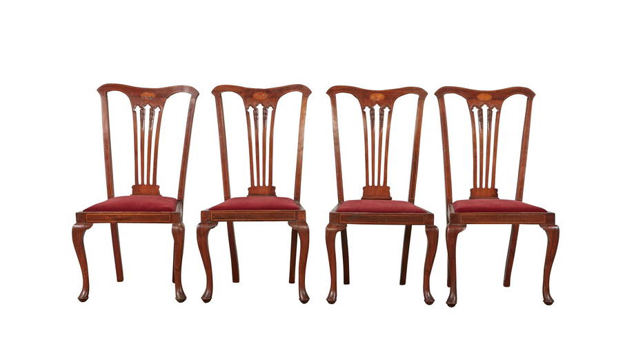 Set Of 4 Federal Side Chairs