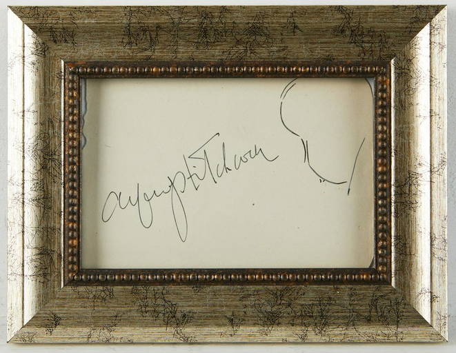 Alfred Hitchcock Signature Autograph 0117 On Sep 28 2022 Revere