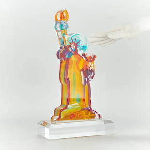 Peter Max Statue Of Liberty Sculpture
