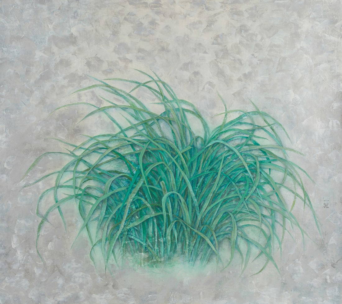 Cai Xiaoli "silver Orchid" Ink Painting Auction