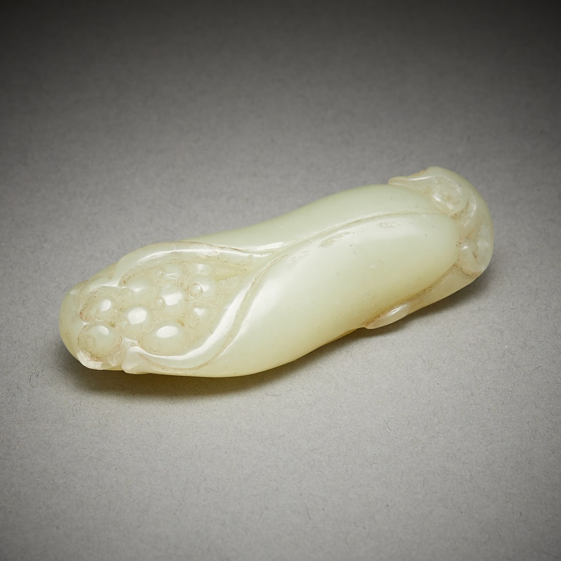 Chinese Carved Jade Lotus Flower