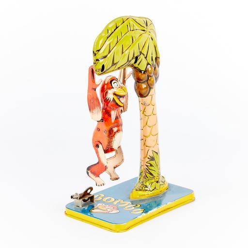 Unique Art "bombo" Wind Up Monkey Toy