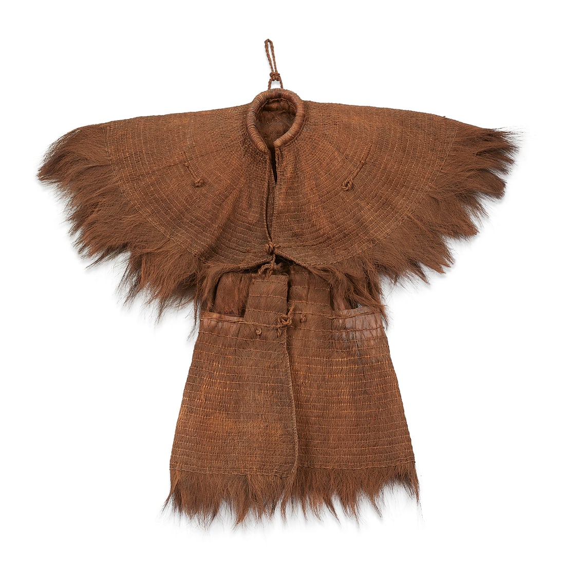 20th C. Japanese Straw Cape Mino Auction