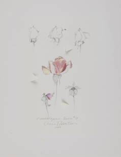 Eve Peri (american, 1897-1966) Mixed Media Painting Auction