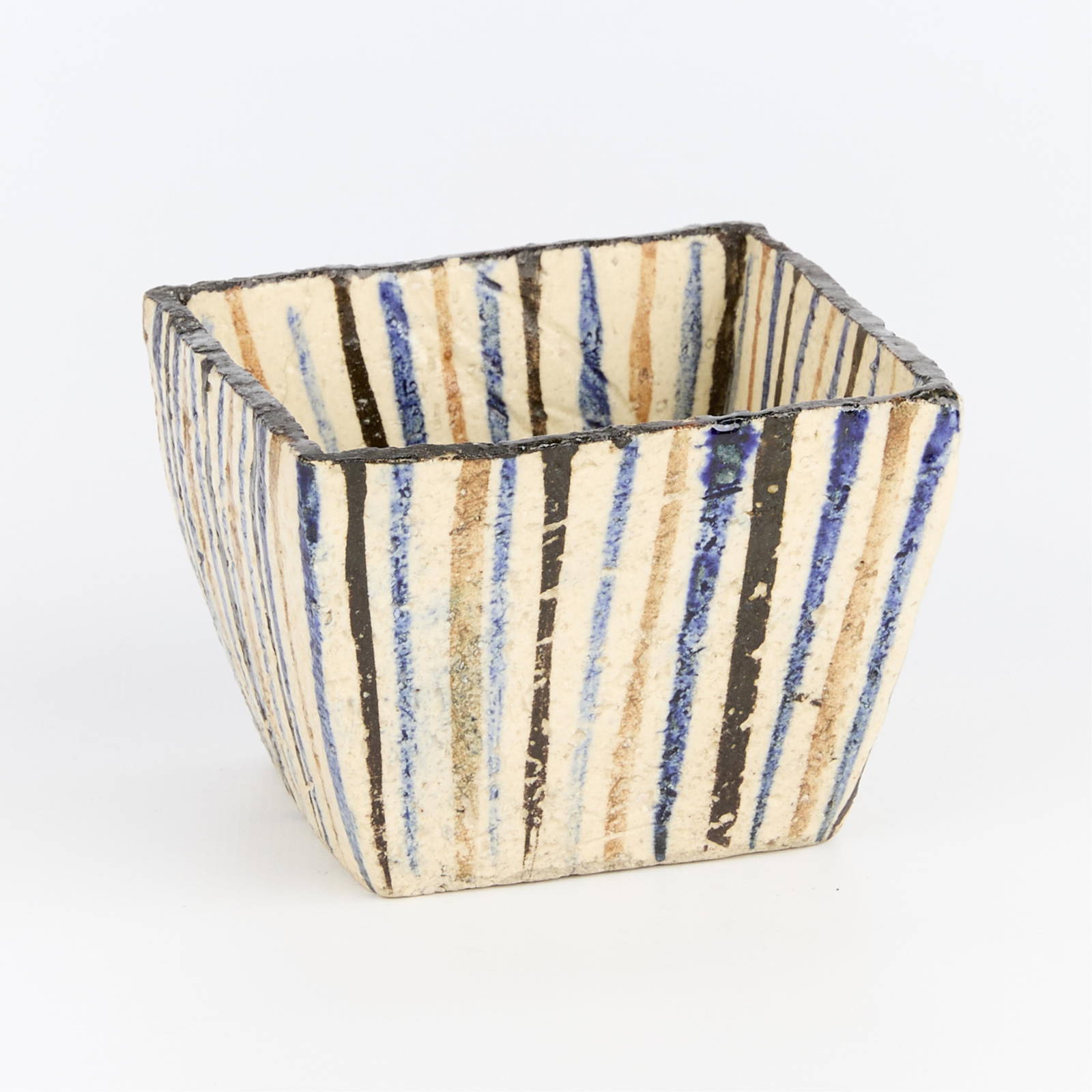 Attr. Ogata Kenzan Edo Mukozuke Square Dish Auction