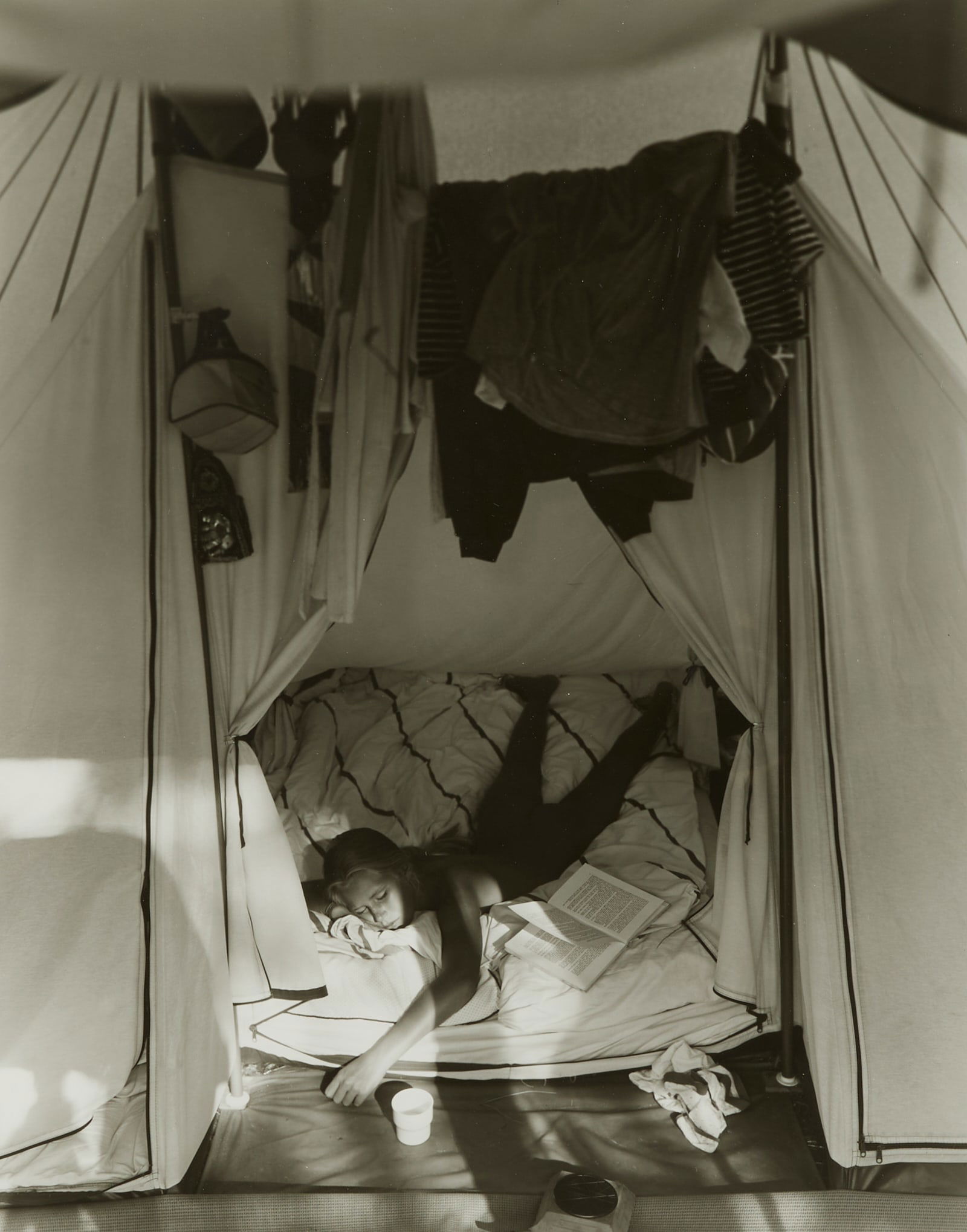 Jock Sturges Girl In Tent Photograph Auction