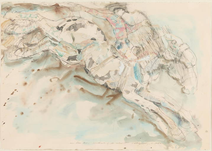 Walter Piehl Jr "sweetheart Of The Rodeo" Painting