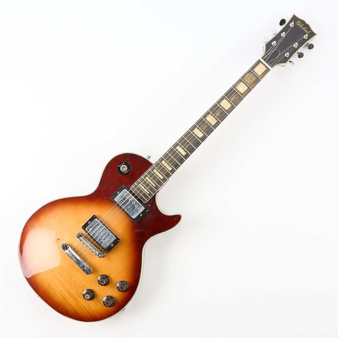 Global Les Paul Copy Electric Guitar Poss. Lp-90 Auction