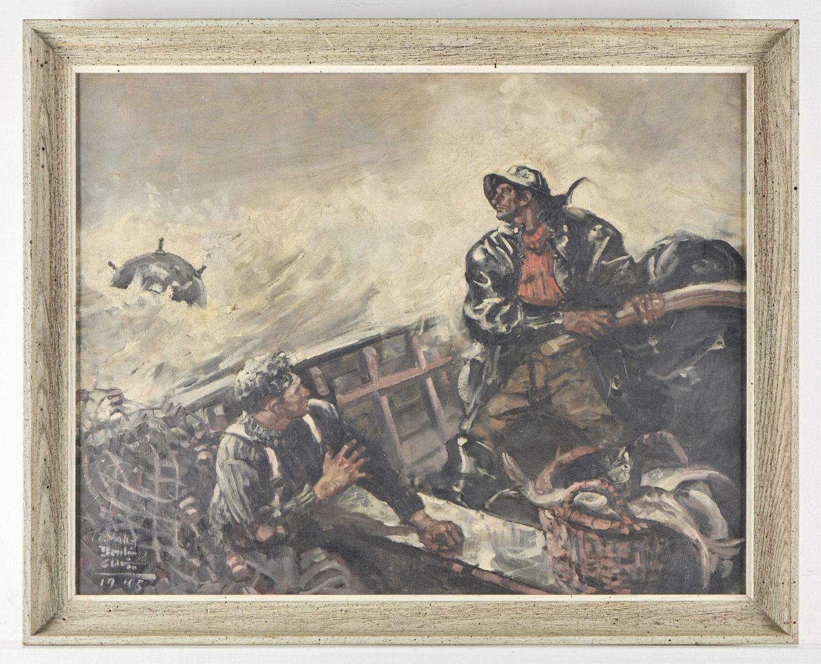 Benton Henderson Clark Fishermen & Mine Painting - Jul 16, 2025 ...