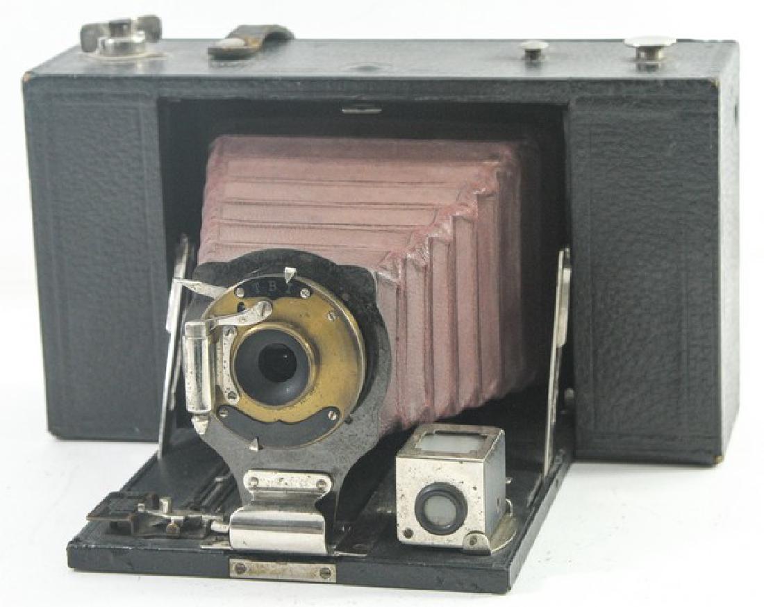 Antique bellows camera by Eastman Kodak, model TBI