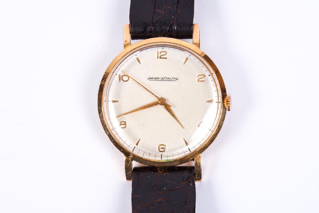 Laeger Lecoultre wristwatch, 18K gold box