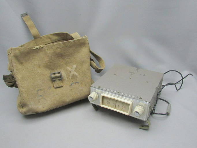 Interesting! Old Radio From An Egyptian Army Jeep From The Kadesh War, 1956