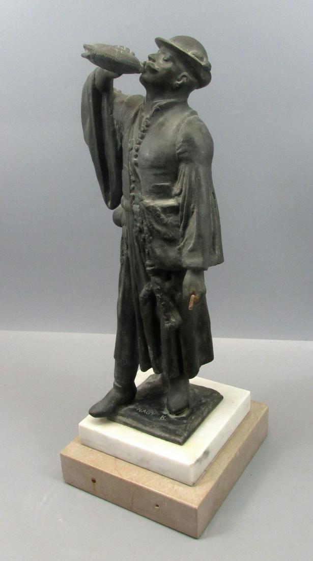 After Kalman Nagy (1872-1902), The Hungarian Hunter in Folk Garment ...