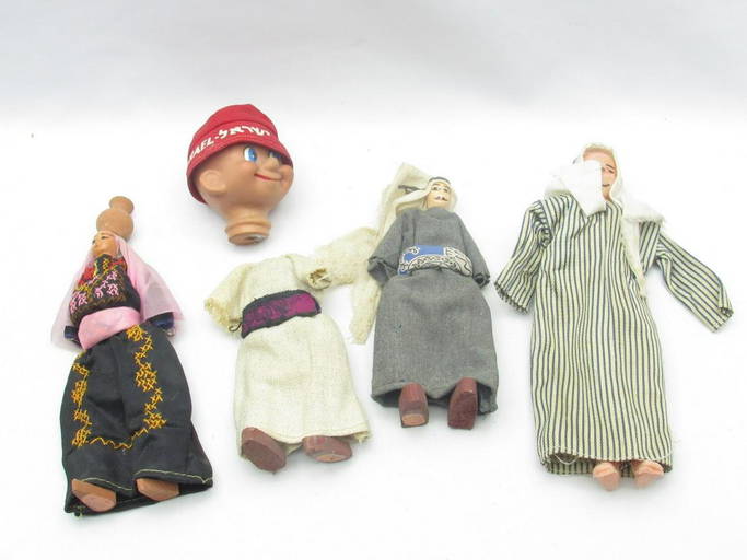 Assortment of 5 Vintage Israeli Dolls - Nov 22, 2022 | The Bidder ...