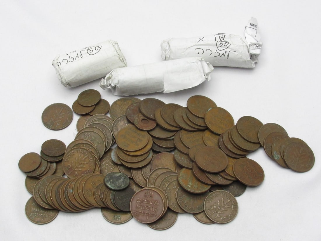 A Large Lot Of Mandatory Mill Coins