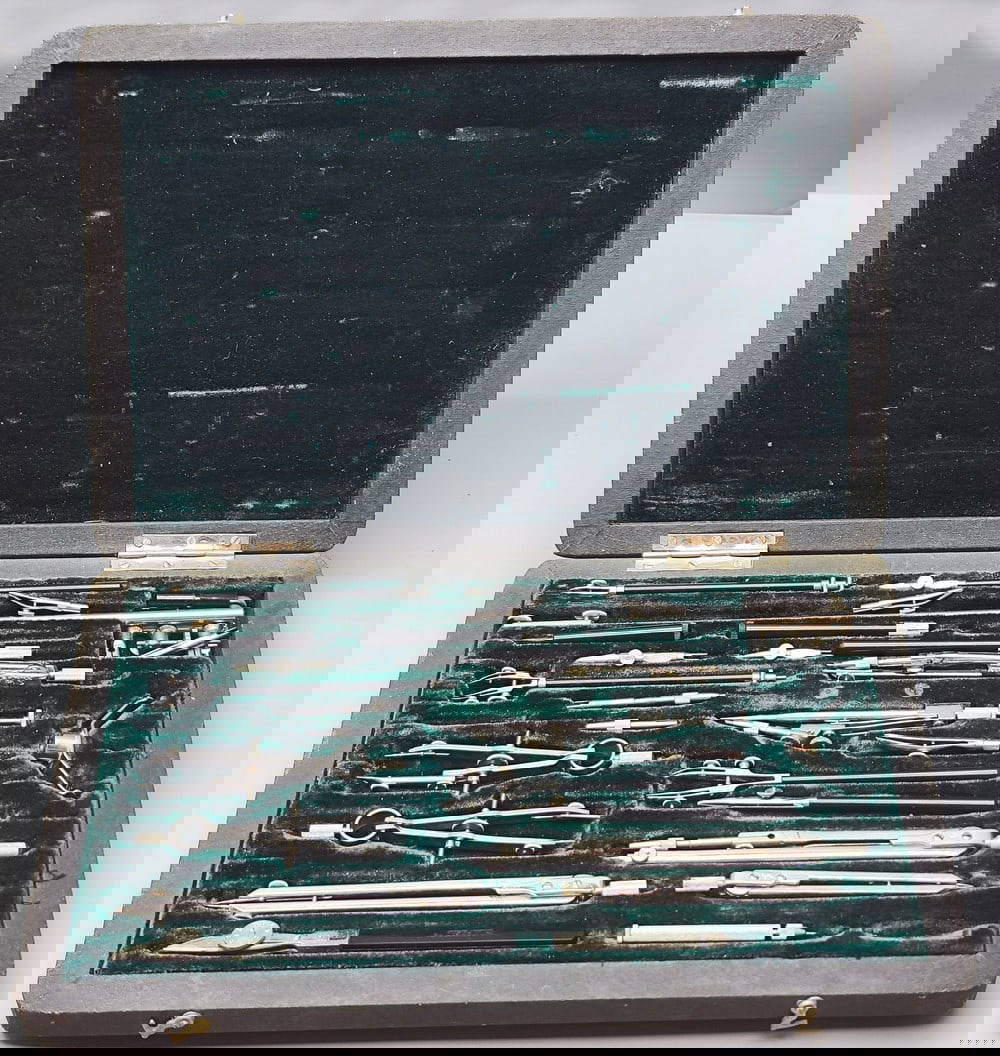 A Large Soviet Drawing Tool Kit Made By Gotovalnya, Model U32 Auction