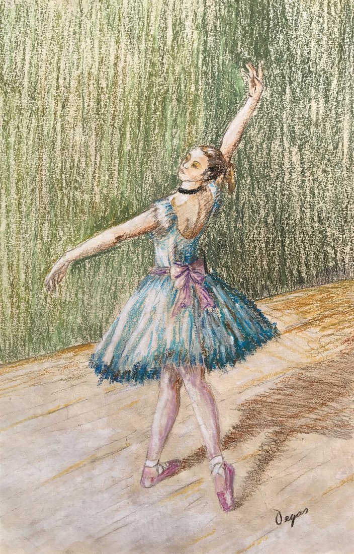 Edgar DEGAS (1834-1917) Pastel on Paper