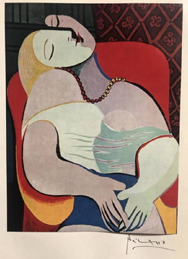 Le Reve Pablo Picasso Lithograph