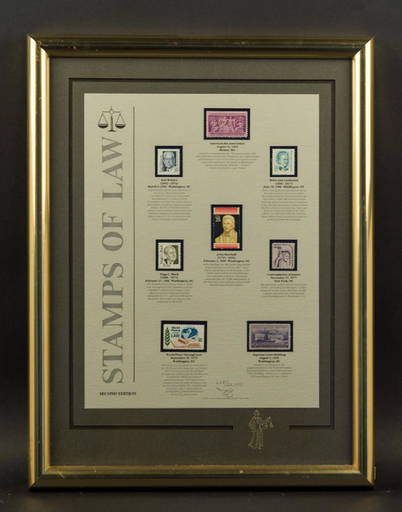 The Stamps Of Law Stamps Collection