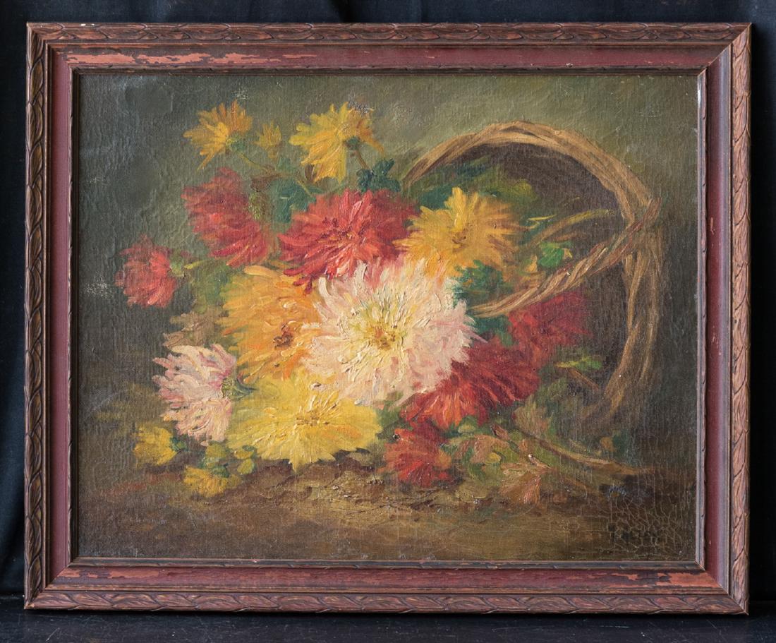 Mathias Alten 1871-1938 Michigan/California Artist Oil