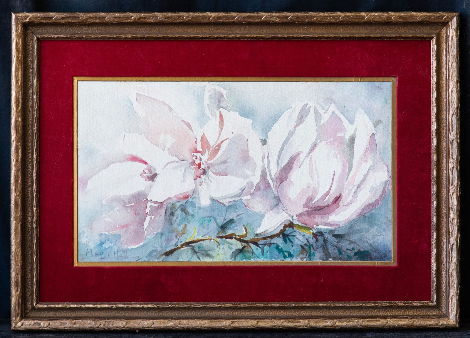 Marie Atkinson Hull (1890 1980) Ms Artist Watercolor