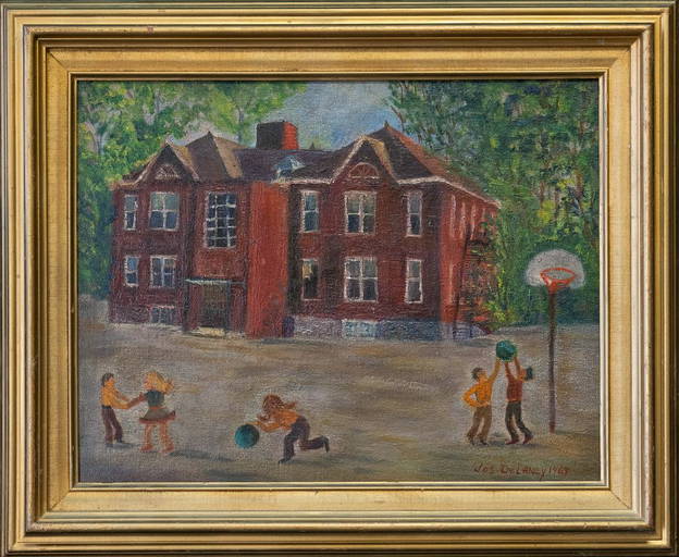 Joseph Samuel Delaney (1904 1991) New York Artist Oil