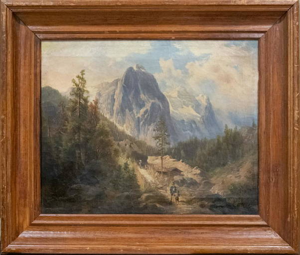 Hermann Ottomar Herzog (1832 1932) Pa Artist Oil