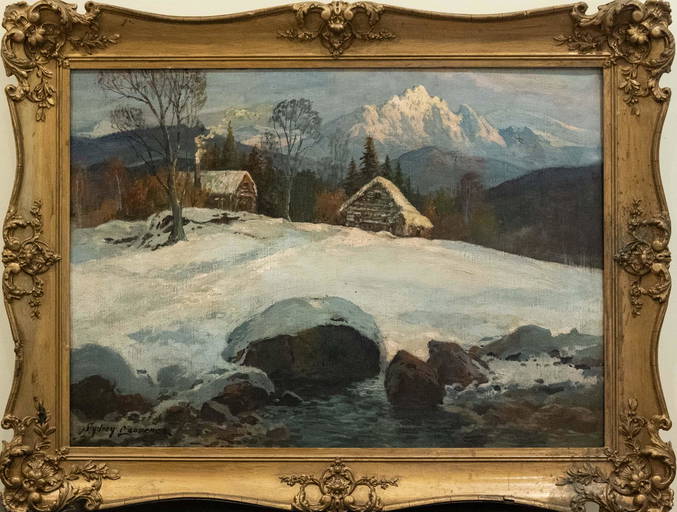 Sydney Mortimer Laurence (1865 1940) Alaska Artist Oil