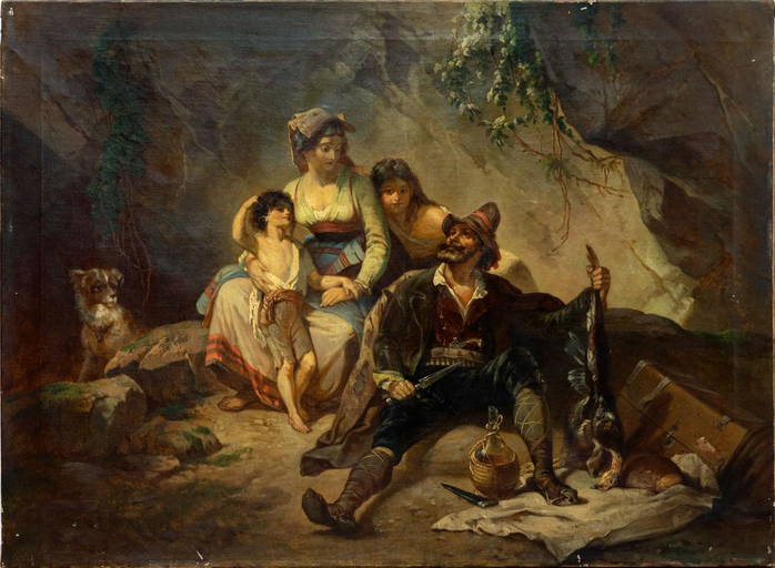Penry Williams (1798 1885), Picnic