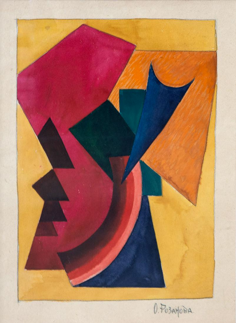 Olga Rozanova (1886-1918), Cubist Composition - Mar 19, 2023 ...
