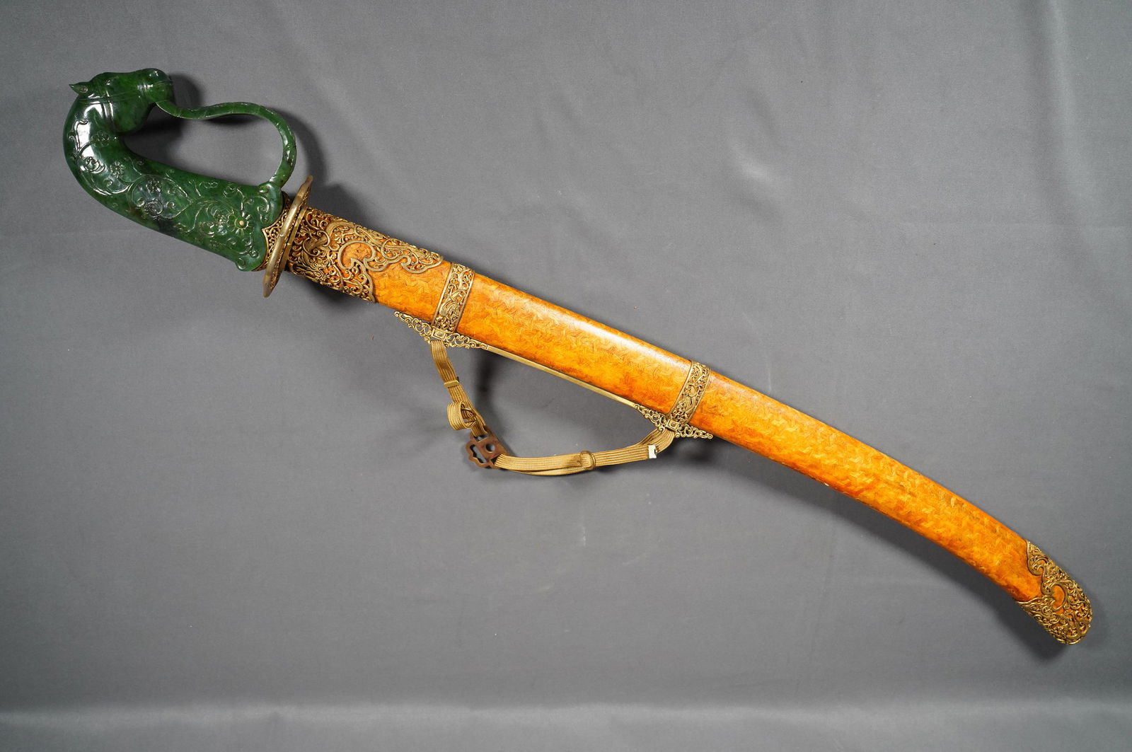 Chinese jade sword - Jan 10, 2022 | West Coast Auction Gallery in CA