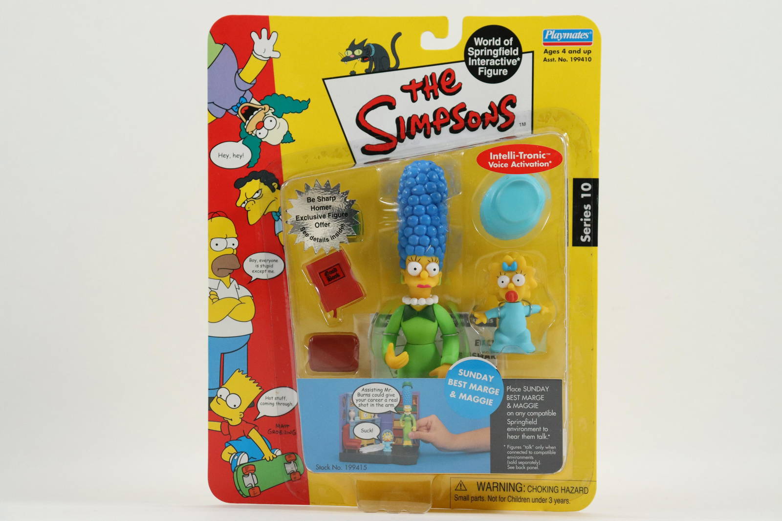 Simpsons Marge Maggie Figure Auction