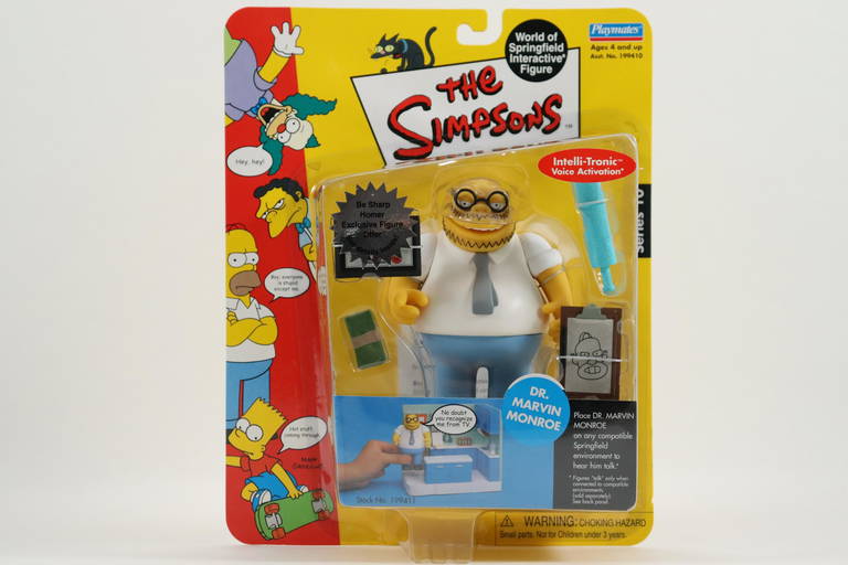 Simpsons Marvin Monroe Figure