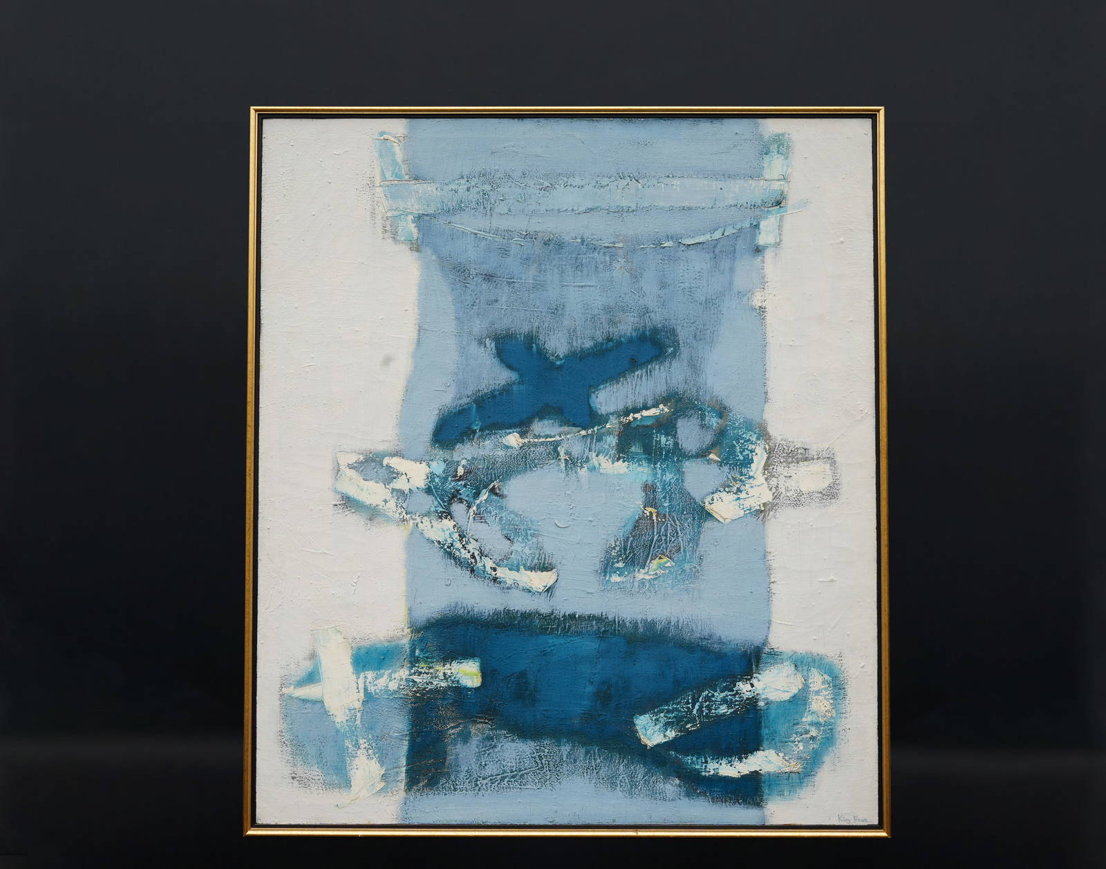 Kim Foon Large Oil Painting Auction