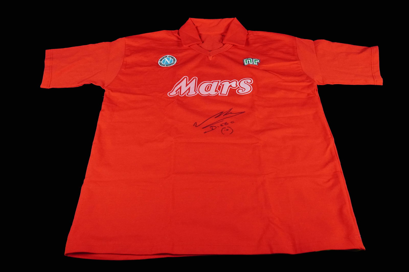 Diego Maradona Signed Shirt Auction