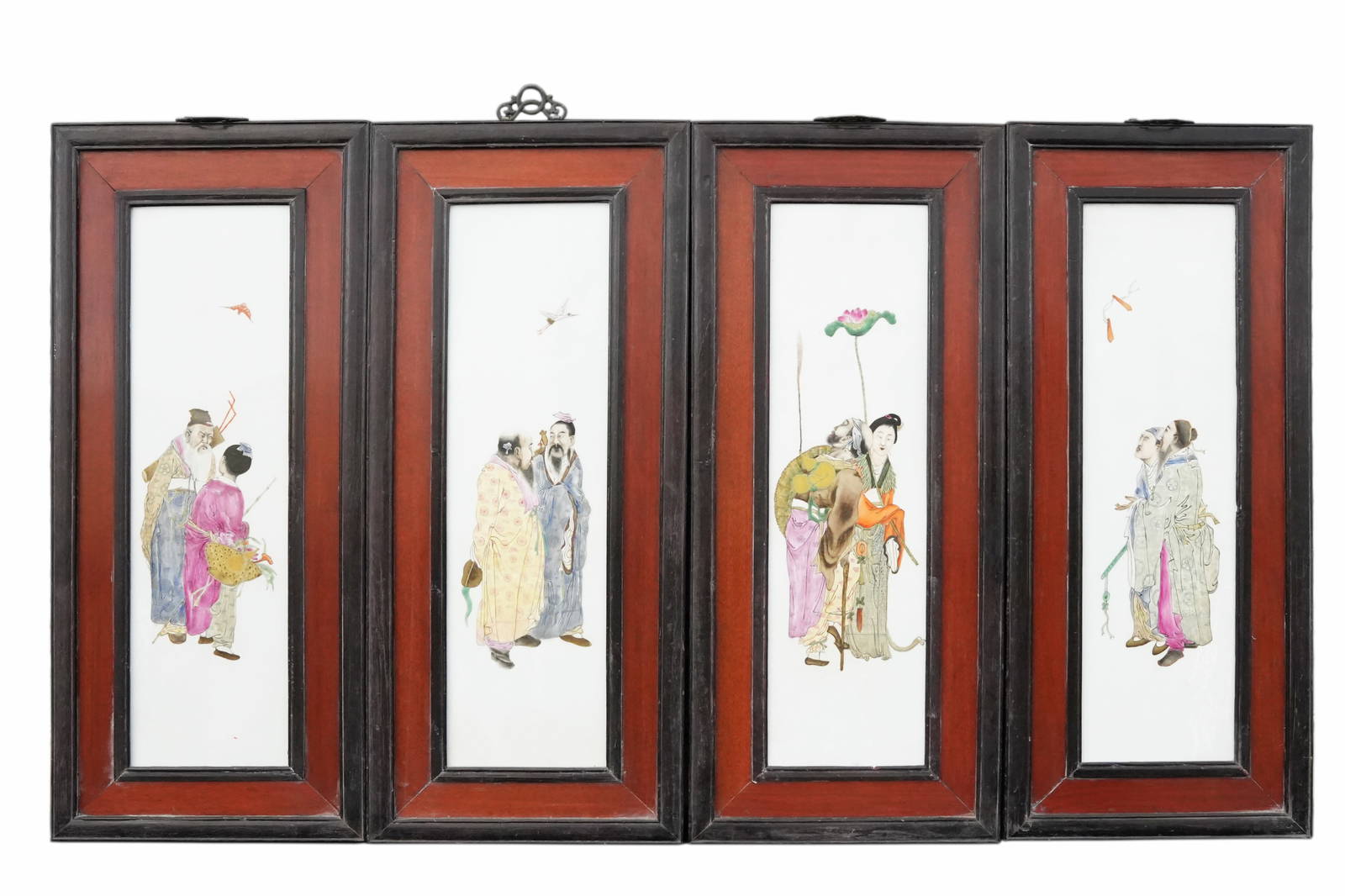 4 Chinese Important Long Plaques Auction