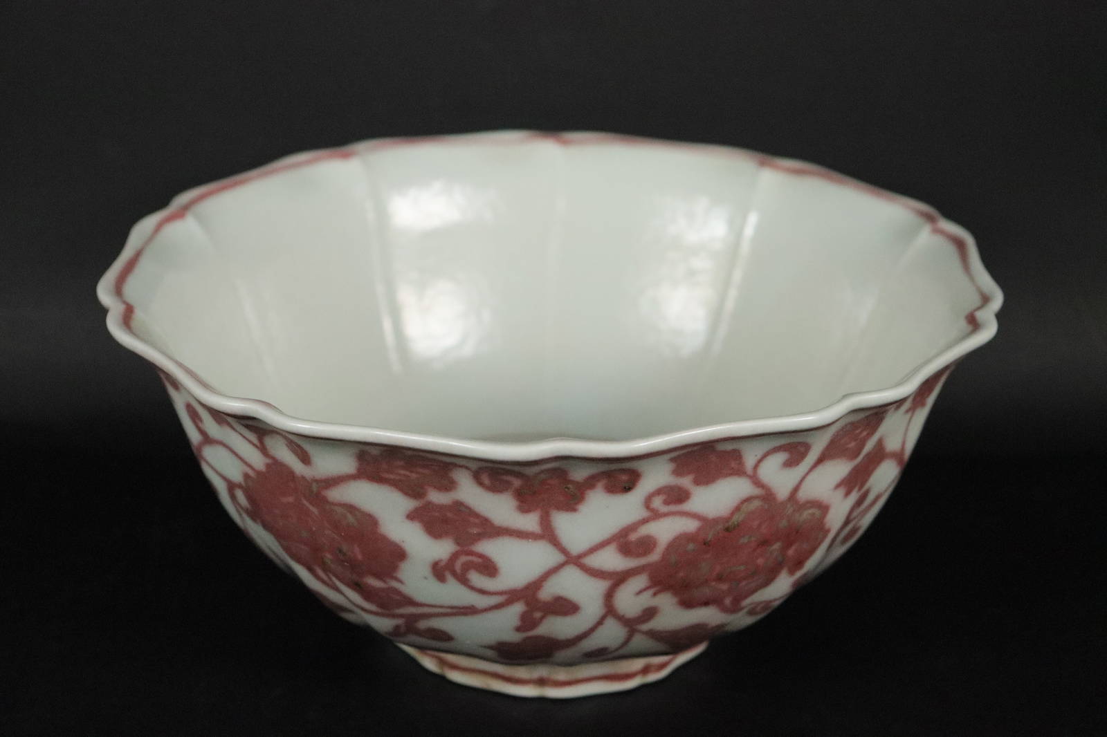 Chinese Copper Red Fine Bowl Auction