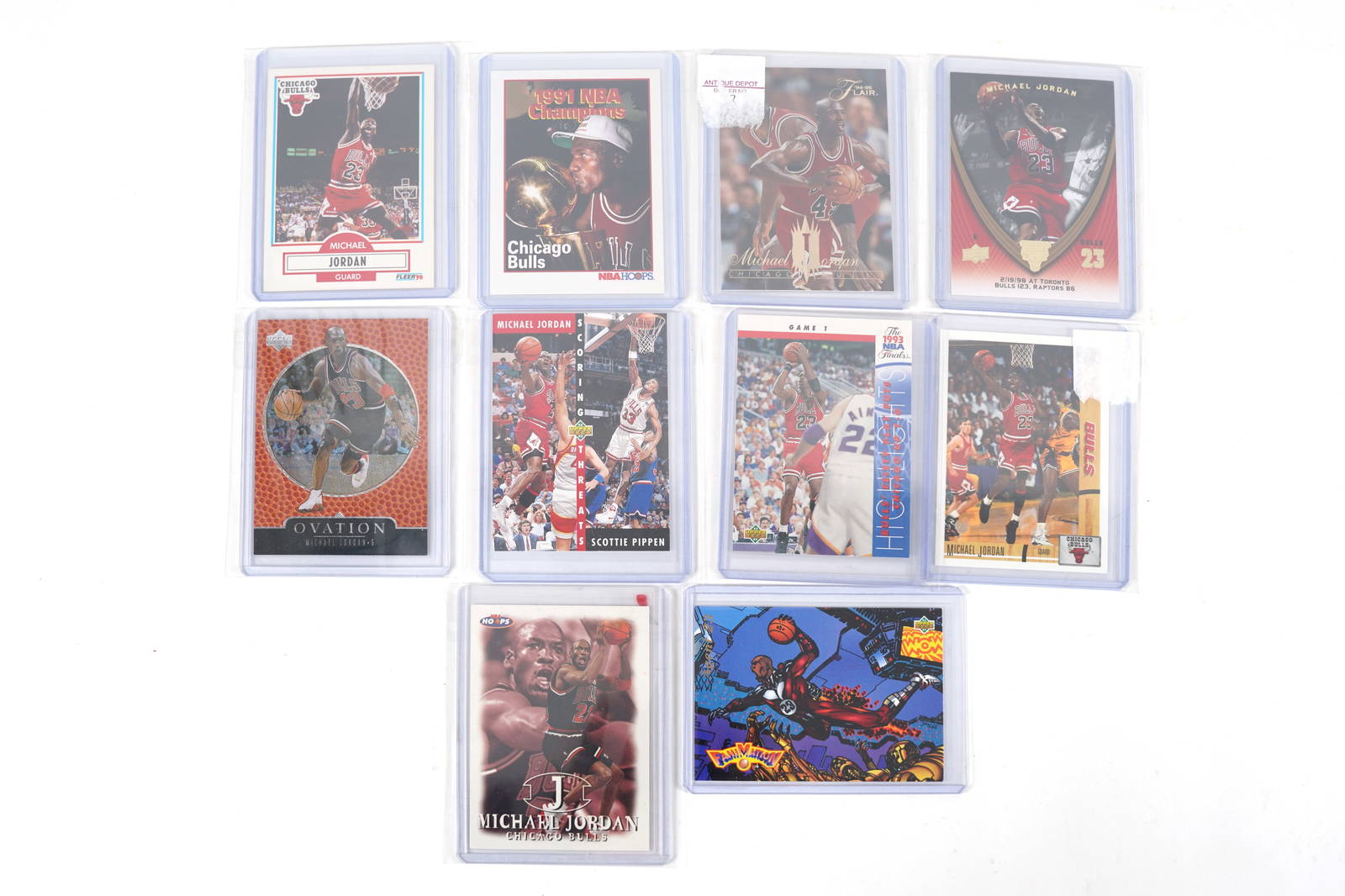 Lots Michael Jordan Cards Auction