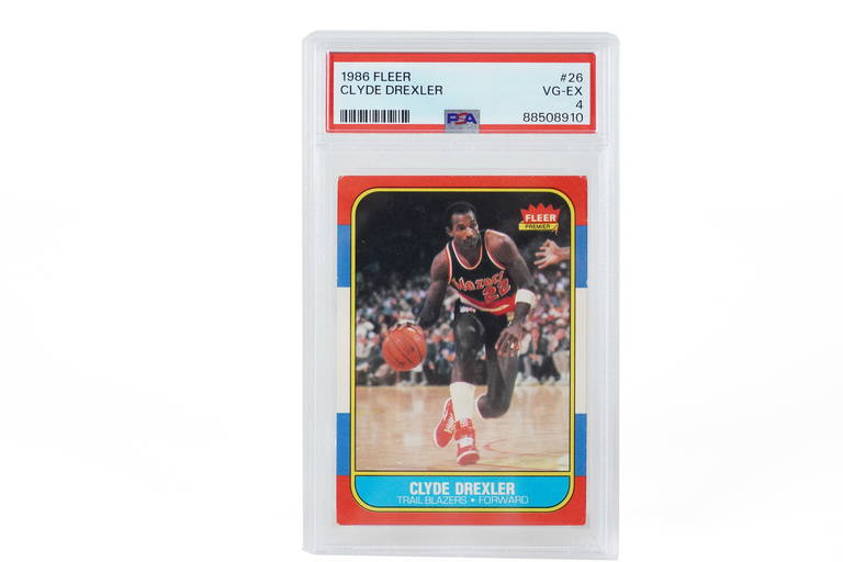 1986 Clyde Drexler Card