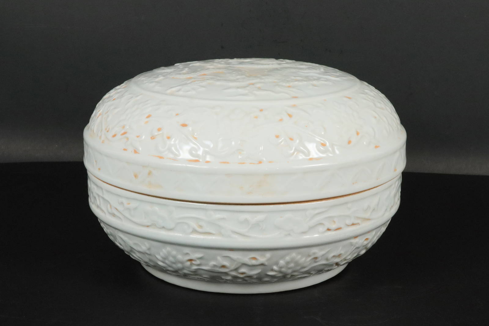 Chinese White Glaze Box Auction